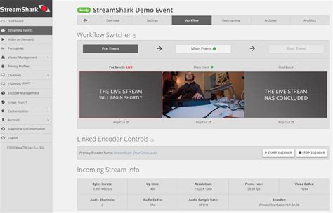How To Live Stream Using Wowza Clearcaster Streamshark Encoder