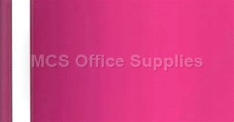Croxley A4 Presentation Or Quotation Folder Pink