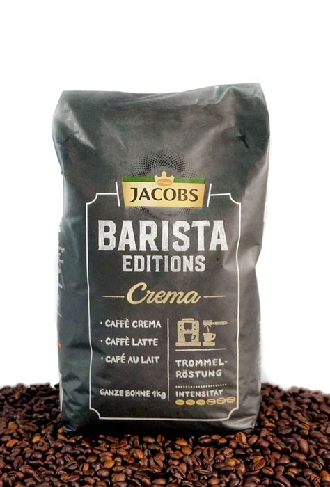 Jacobs Barista Crema Cafea Boabe 1kg Centrul De Espressoare
