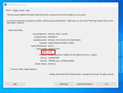 How To Check Bios Version On Windows Itechguides