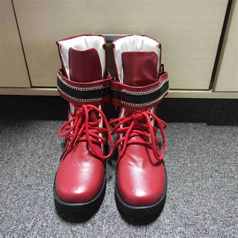 Tifa Lockhart Shoes Final Fantasy Vii Rebirth Cosplay Boots Etsy