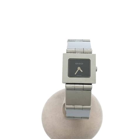 Gucci Womens Watch Quartz Analog Stainless Blk Slv 600l Shopee Malaysia