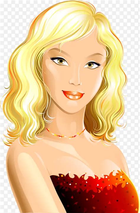 金发美女PNG图片素材下载 图片编号 PNG素材网