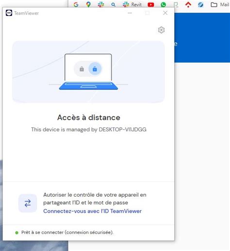 i downloaded teamviewer but i only allows me to grant acces to my