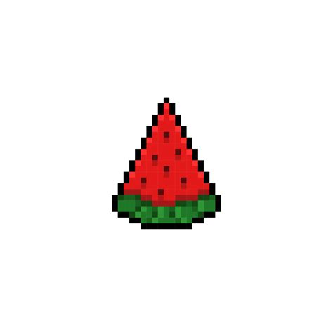 Spreadsheet Pixel Art Watermelon At Sandra Moody Blog