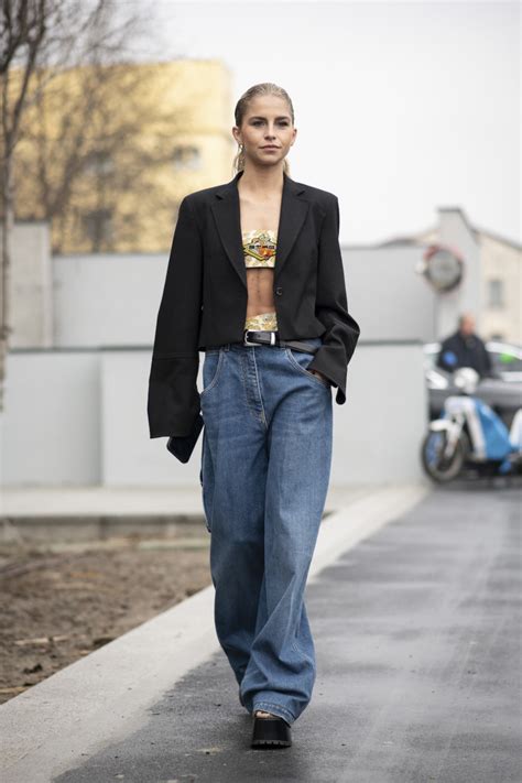 How To Style Wide Leg Jeans And The Latest Denim Trends