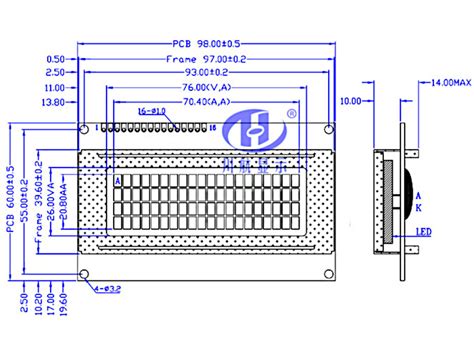 lcd 4x20 character module white on blue 3 3v 99tech