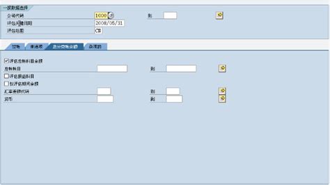 Sap 外币评估 Xff1228 博客园