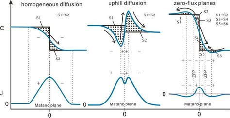 A Schematic Of The Relationship Between The Concentration Profile And Download Scientific