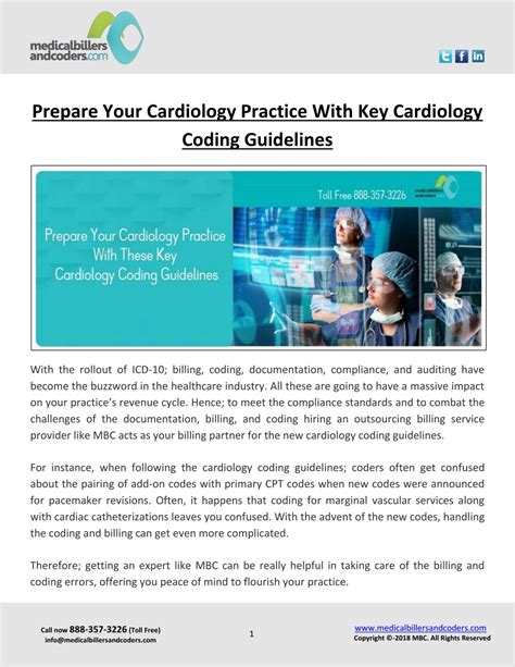 PPT Prepare Your Cardiology Practice With Key Cardiology Coding Guidelines PowerPoint