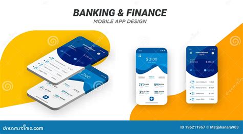 Banking App Ui Kit Prototype Ui Design Of Mobile Finance Application