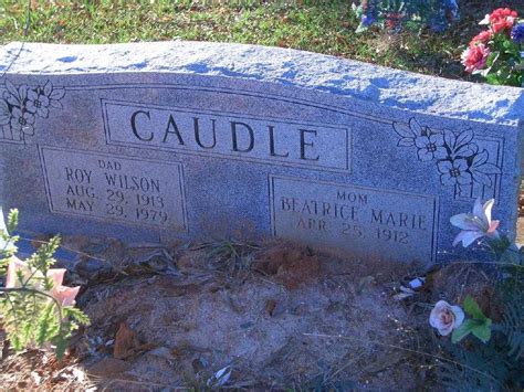 Beatrice Marie Taylor Caudle 1912 2002 Find A Grave Memorial