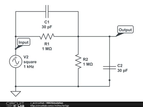 HW2Simulation CircuitLab