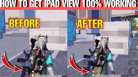 How To Get Ipad View After New Update Working PUBG MOBILE YouTube