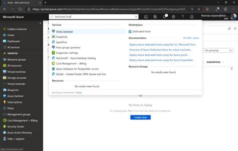 Azure Dedicated Host For Your Azure Vms Thomas Maurer