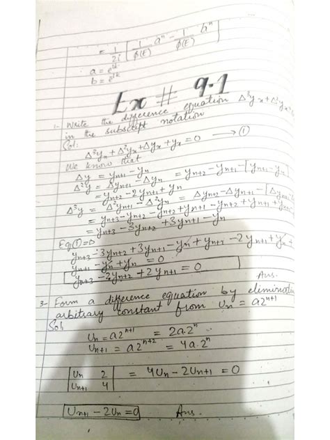 Particular Integral Pdf