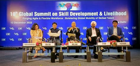 10th Cii Global Summit On Skill Development And Livelihood