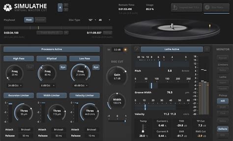 Tokyo Dawn Labs Releases Simulathe Ref And Cut Virtual Disk Mastering Simulator Plugins