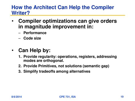 Ppt Cpe 731 Advanced Computer Architecture Instruction Set Principles Powerpoint Presentation