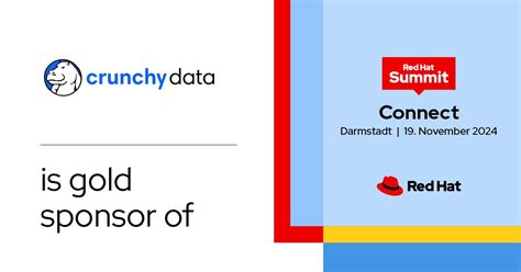 Rhsummit Opensource Crunchy Data