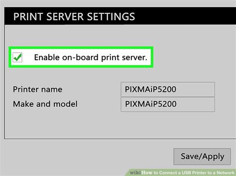 Ways To Connect A USB Printer To A Network WikiHow