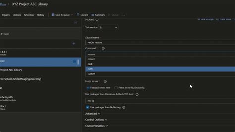 creation of build pipeline on azure devops for net framework projects youtube