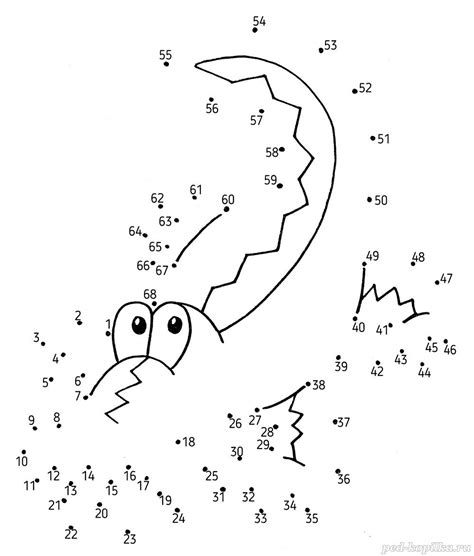 Соедини цифры по порядку Задание Кто изображён на картинке Соедини точки на рисунке следуя