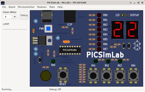 Picsimlab Examples List