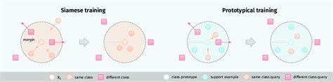 Overview Of The Siamese And Prototypical Training Approaches Siamese Download Scientific