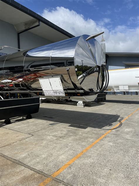 Laser Cut Stainless Road Tanker Cladding Ezifab Insulation