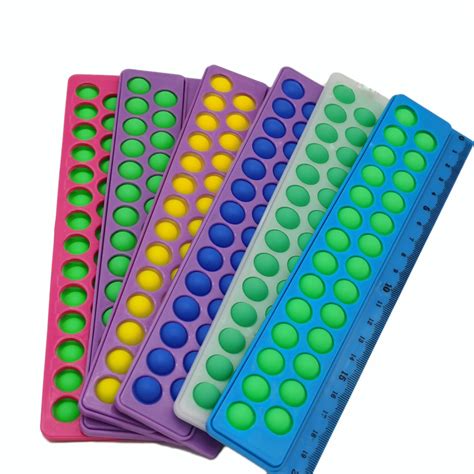 Push Pop Stress Reliver Ruler Yorkn Inc