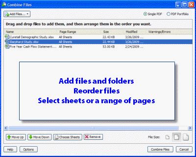 Batch Conversion Of Excel To Pdf Using Acrobat