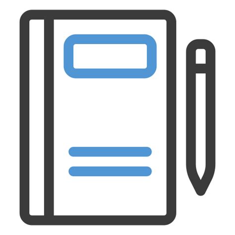 Notebook Generic Color Outline Icon
