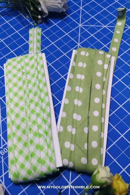 How To Make Bias Tape Easy And Without A Maker