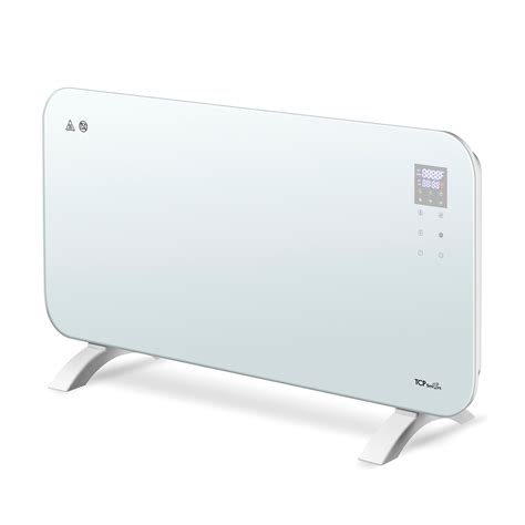 Tcp Smart Wifi Glass Panel Heater 2000w Alexa Compatible Open Window Detector Wall Mounted