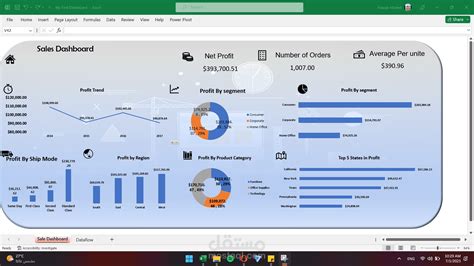 Interactive Sales Dashboard مستقل