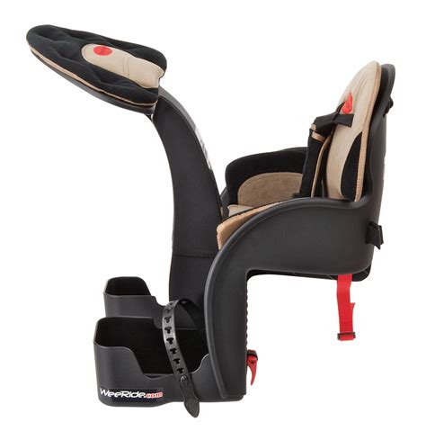 OTROŠKI SEDEŽ ZA KOLO WEERIDE SAFEFRONT DELUXE BROWN (RJAV) - Weeride.si