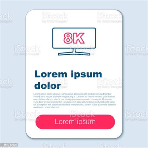 회색 배경에서 격리된 라인 컴퓨터 모니터 아이콘입니다 Pc 구성 요소 기호입니다 다채로운 개요 개념 벡터 0명에 대한 스톡 벡터 아트 및 기타 이미지 Istock