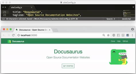 docusaurus · easy to maintain open source documentation websites