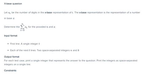 solved x base question let a be the number of digits in the