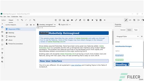 Adobe Robohelp Download Latest 2023 Pre Activated Filecr
