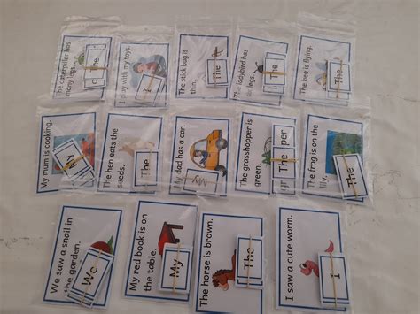 English Simple Jumbled Sentences With Cards Joan S Crafts For