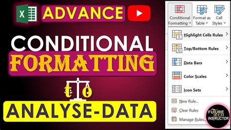 Advance Conditional Formatting In Excel Conditional Formatting Se