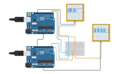 Circuit Design Figure 2 Serial Communication With Arduino In Tinkercad Tinkercad