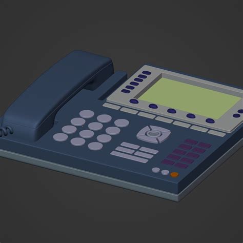 3d Office Phone Turbosquid 1854644