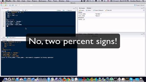 R Programming Tutorial Lesson 14 Function Part Ii Youtube