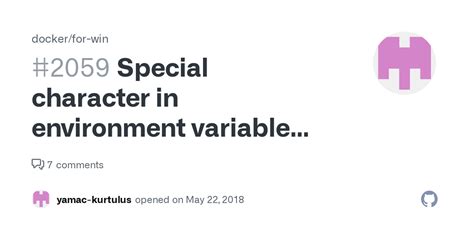 Special Character In Environment Variable Causes Invalid Interpolation Format · Issue 2059