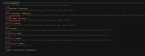 Wrong Typings For List Index Issue 3970 Framework7io Framework7