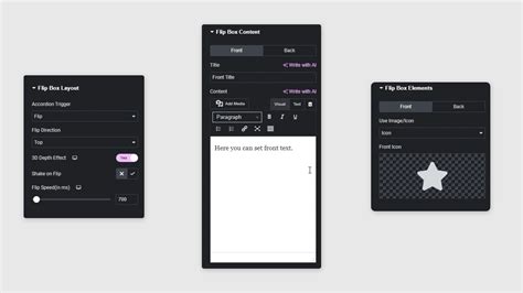 how an elementor flip box element on a website can help wpmozo