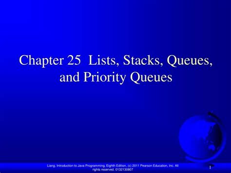 Ppt Chapter 25 Lists Stacks Queues And Priority Queues Powerpoint
